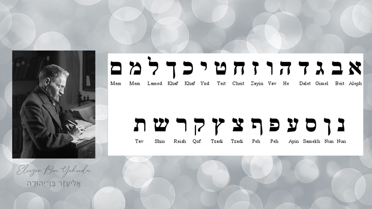 The Aleph-Bet and Up-to-Date Word Lists – Hebrew Word Lessons